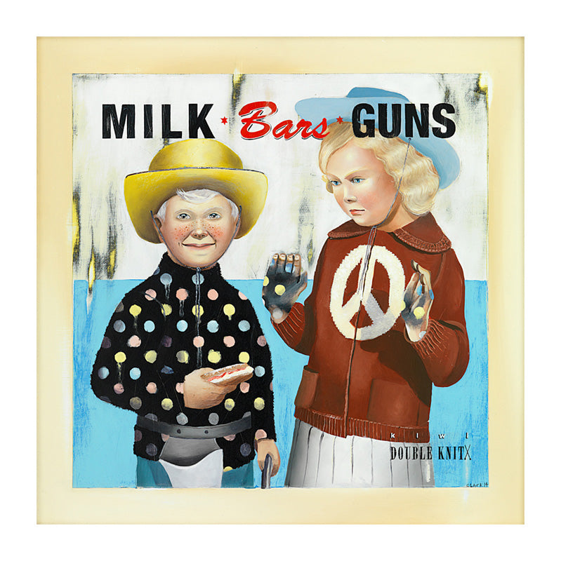 No 30. Milk Bars Guns. – Simon Clark NZ Artist